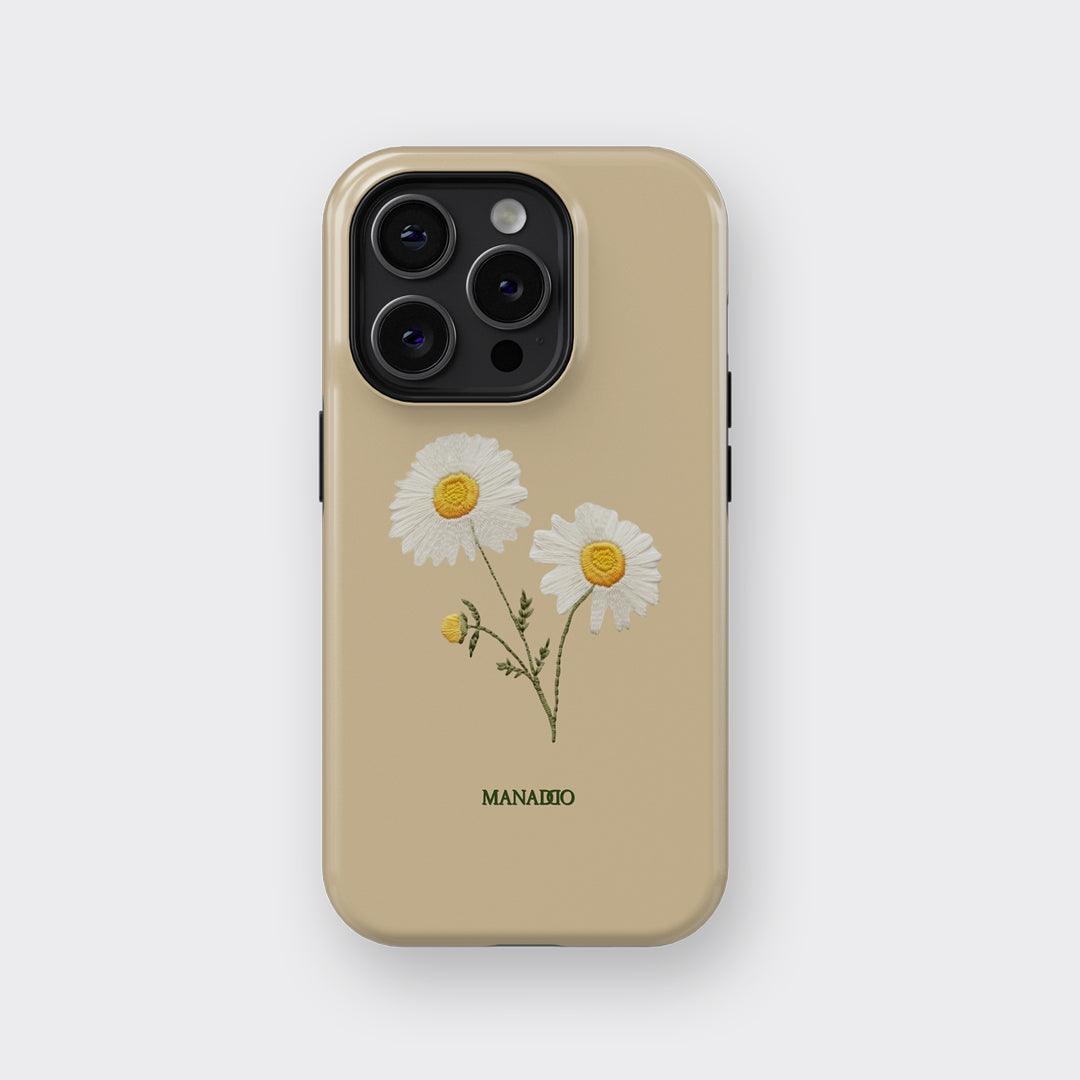 Durable Daisy Phone Case | Dual-Layer Protection Case | Manaddo